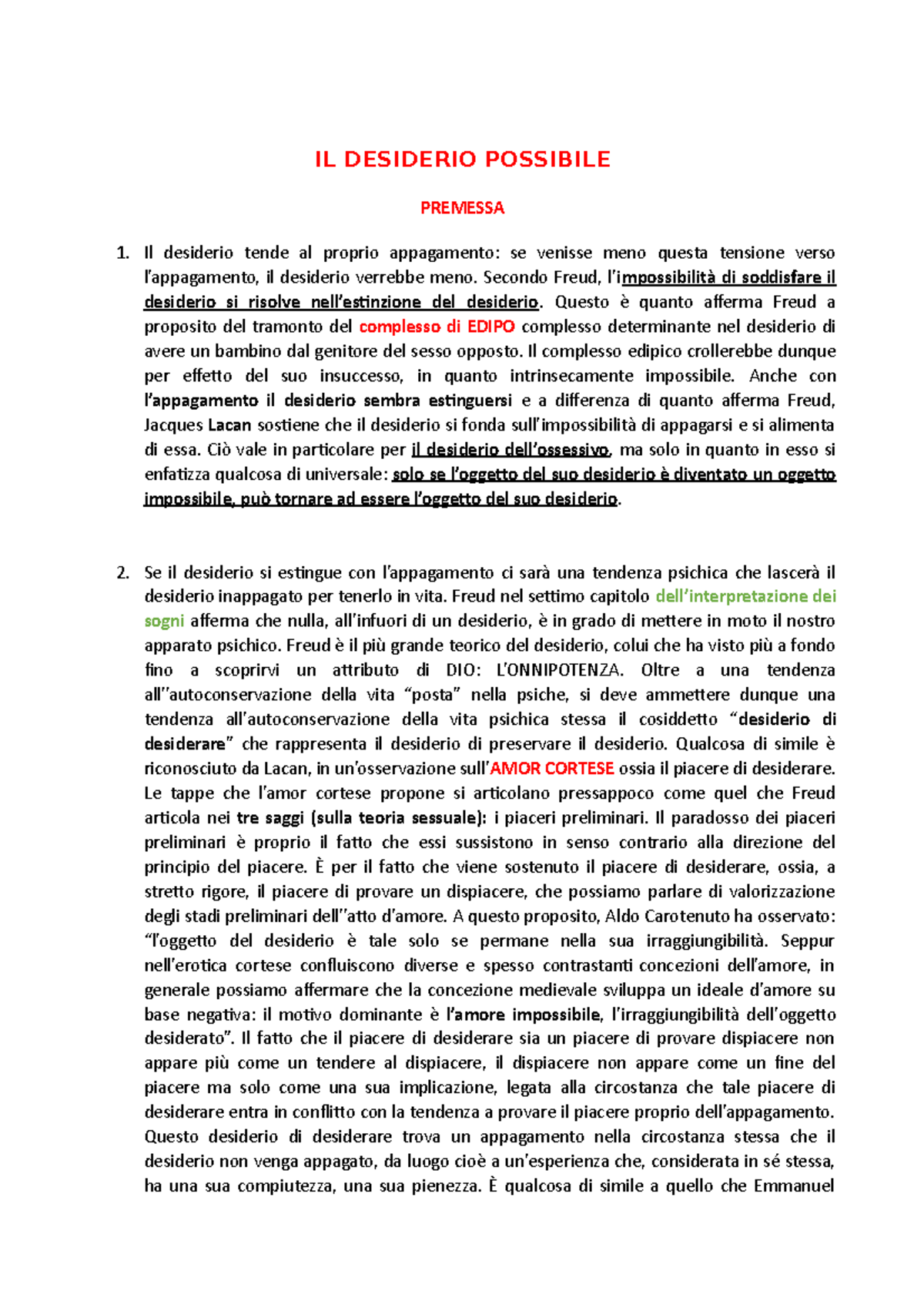 Psicologia il desiderio possibile pulli definitivo - IL DESIDERIO ...