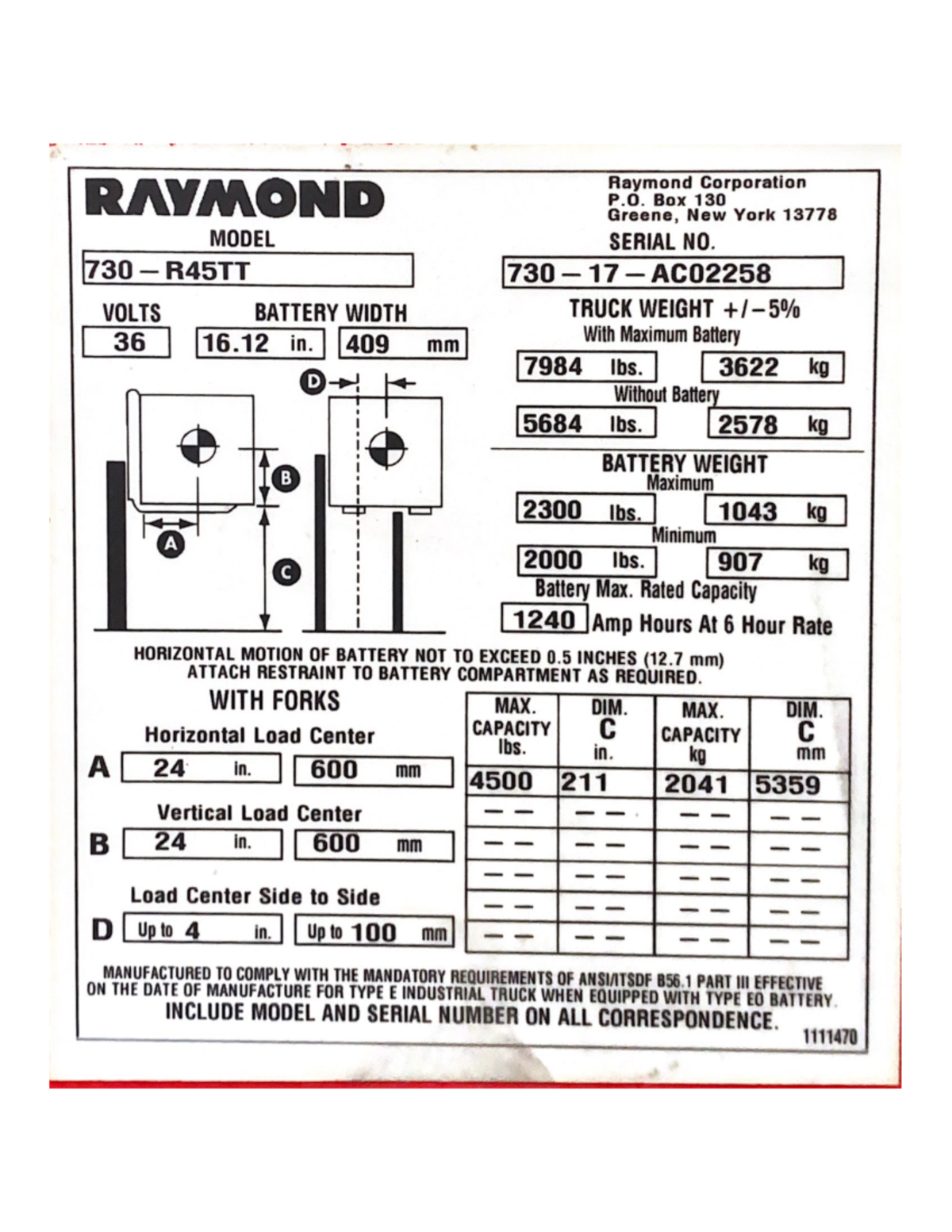 730 - R45TT - Raymond - Análisis De Fallas Mecánicas - Studocu