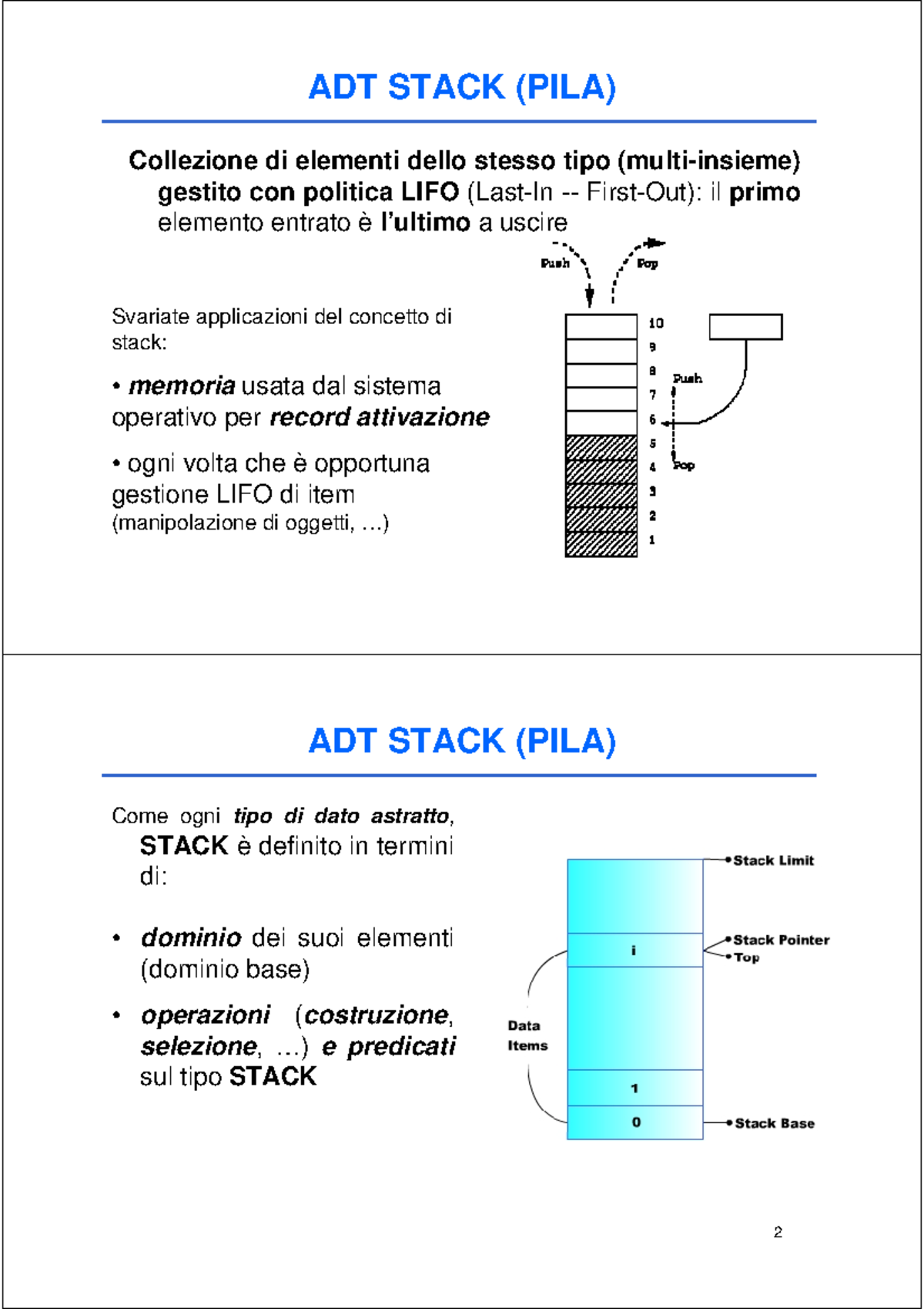 22-stack Code(2x) - asdasas - 1 Collezione di elementi dello stesso ...