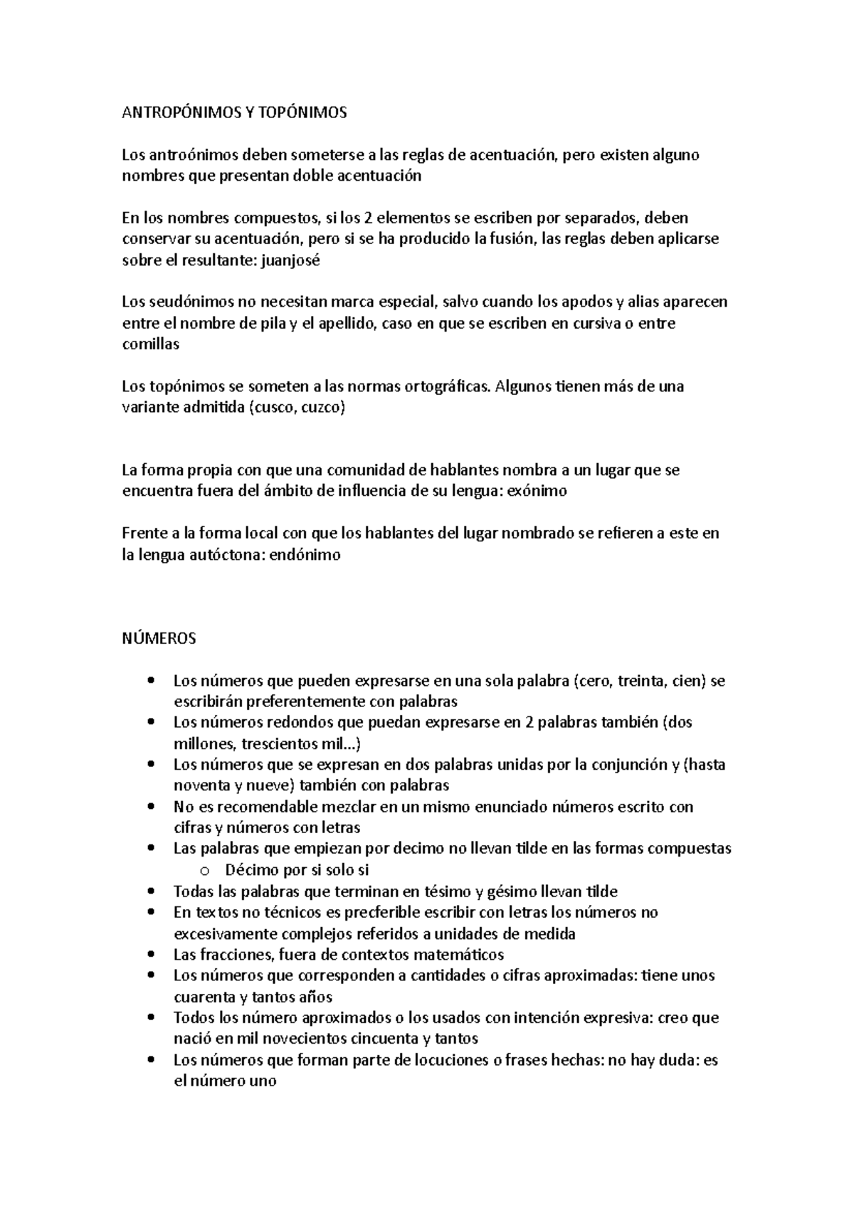 Antropónimos Y Topónimos - ANTROPÓNIMOS Y TOPÓNIMOS Los antroónimos ...