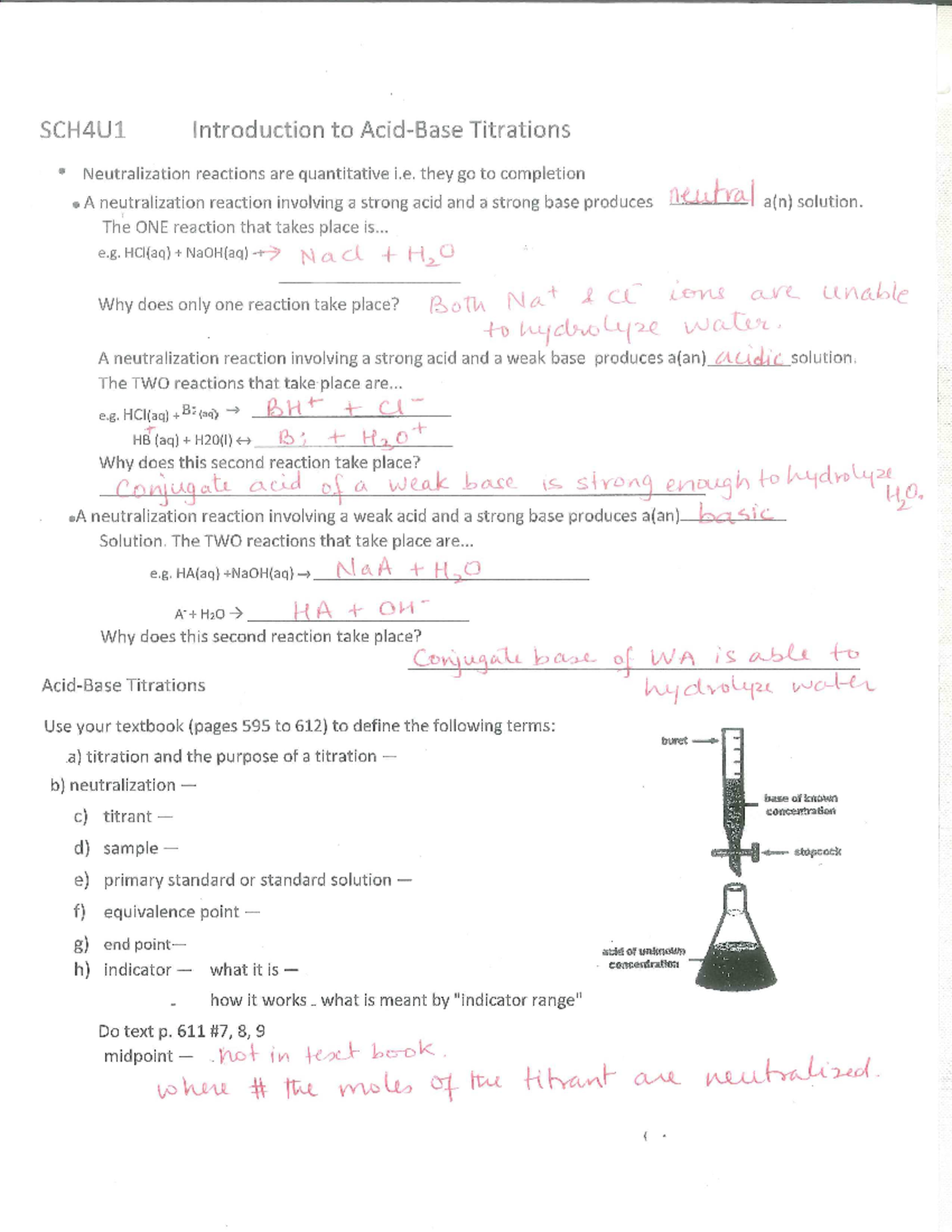 Introduction To Acid Base Titration Lab Answers at Alexandra Hellyer blog