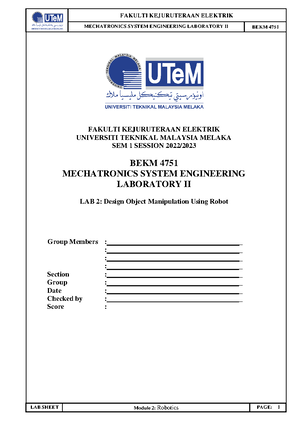 Chap1 W1 Lecture Note Tut compulsory - Contents Chapter l INTRODUCTION ...