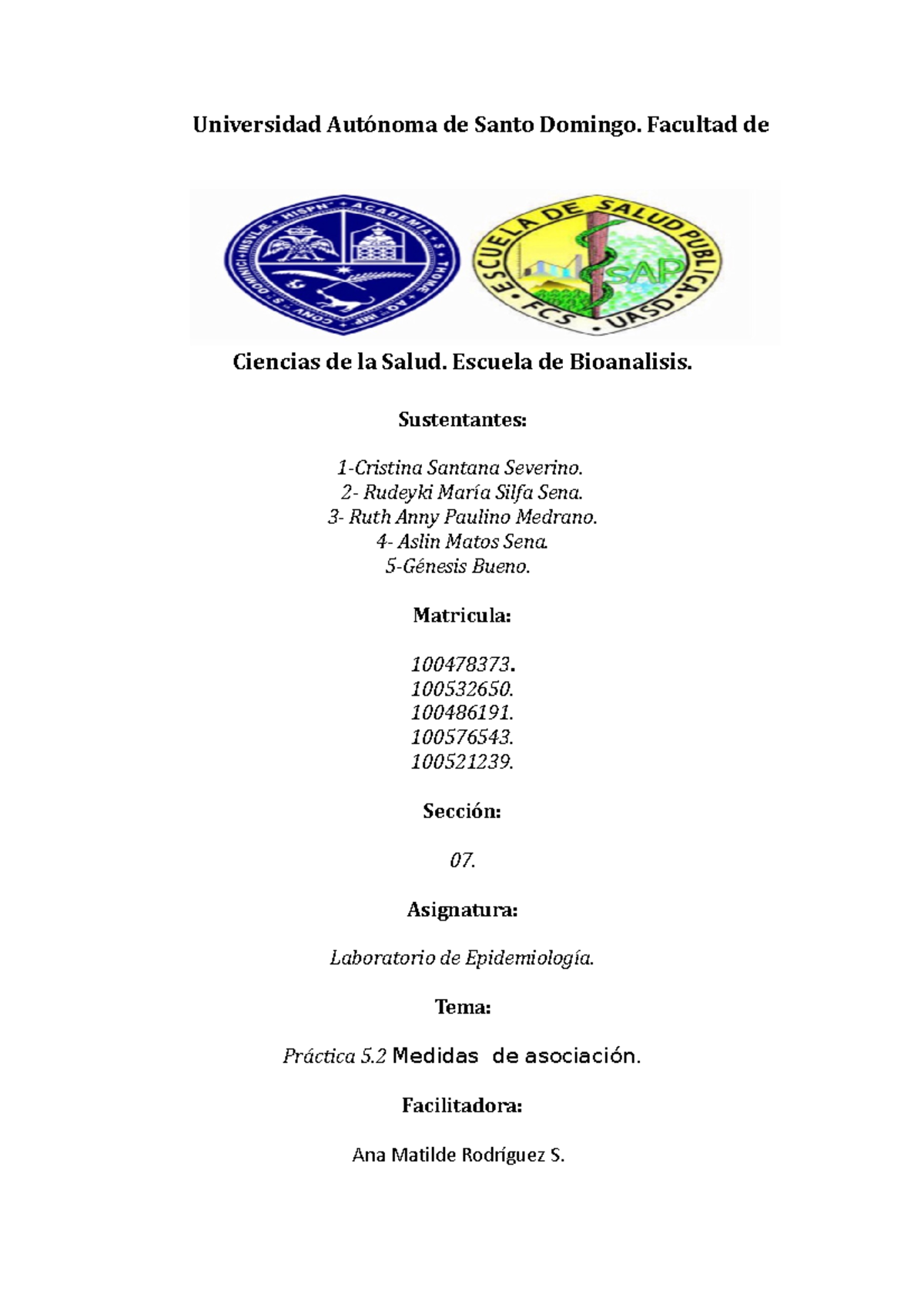 EPI lab - Resumen Microbiología - Universidad Autónoma de Santo Domingo ...
