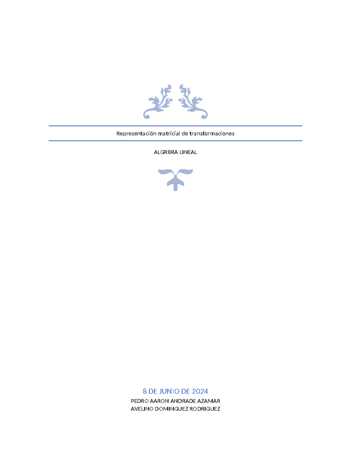 Representación - DDDDDDE - Representación matricial de transformaciones ...