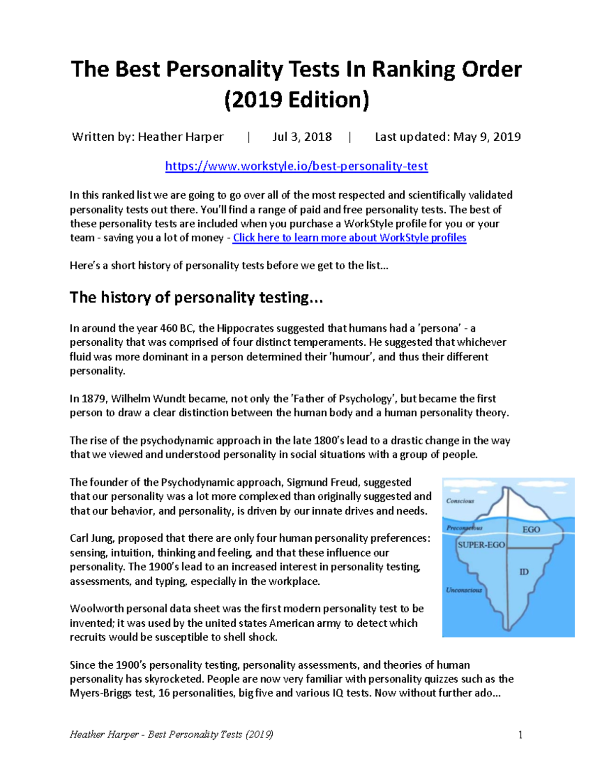 Best personality tests 2019 - The Best Personality Tests In Ranking ...