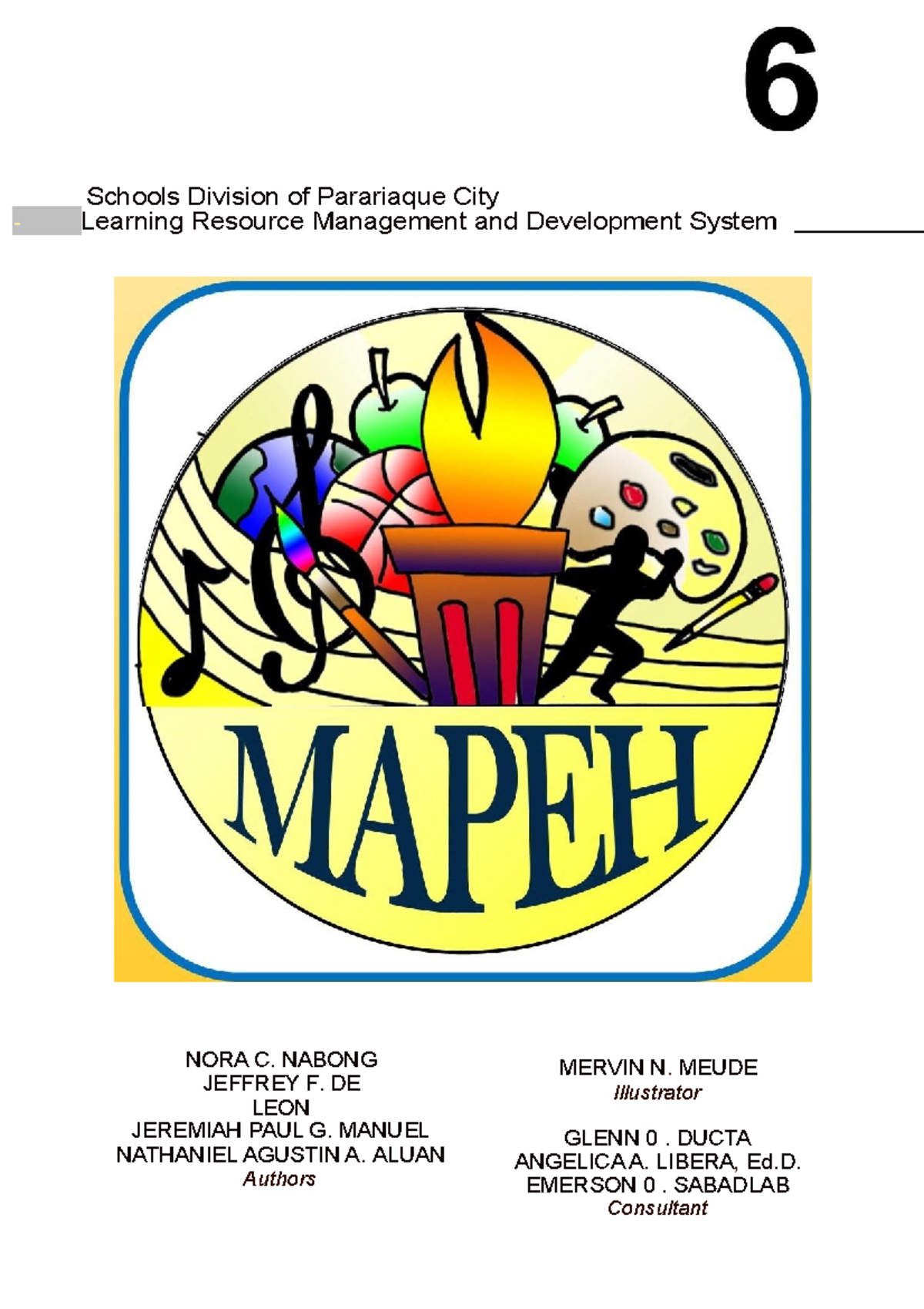 Mapeh-6- Worksheets - Schools Division of Parariaque City Learning ...