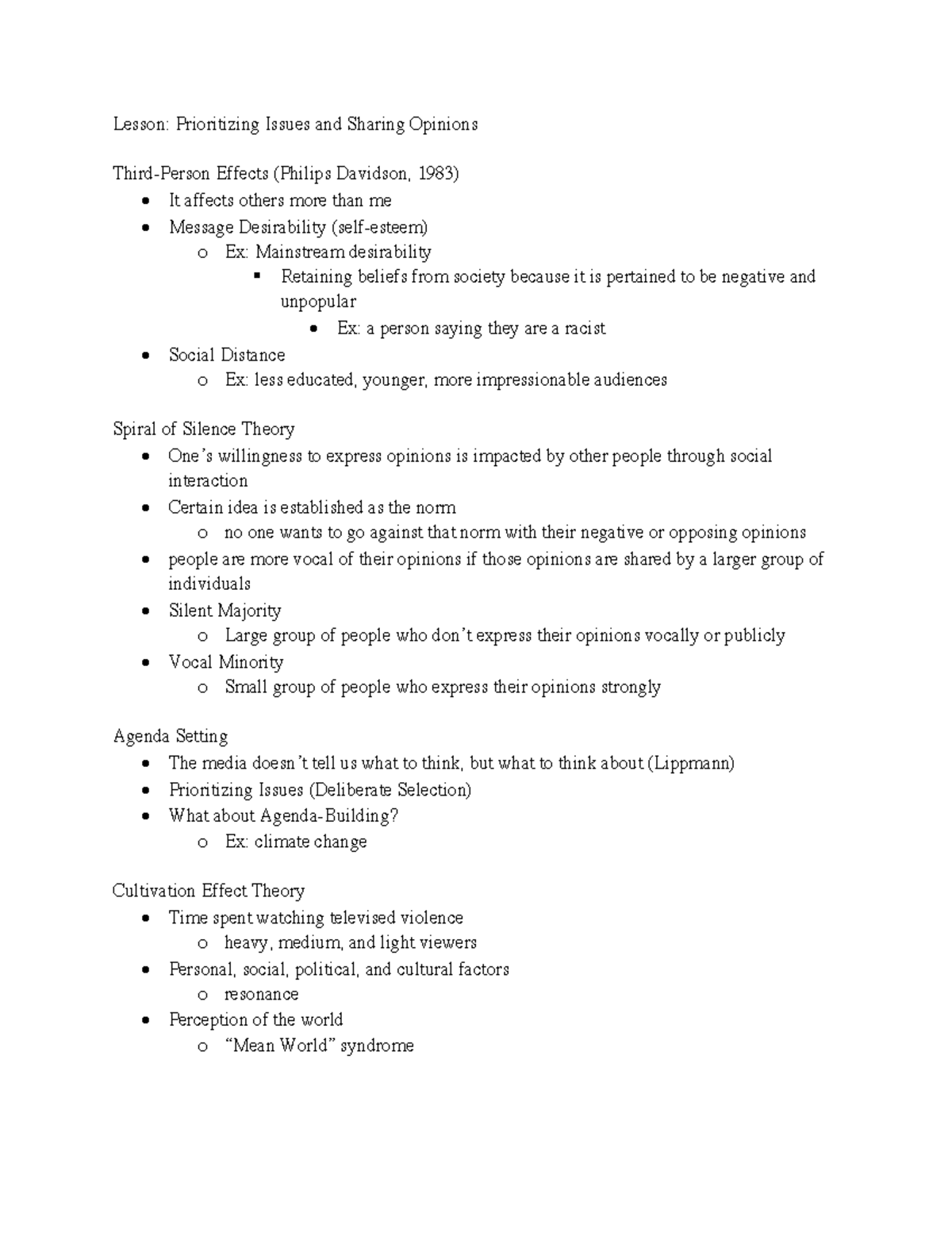 Prioritizing Issues and Sharing Opinions - Lesson: Prioritizing Issues ...