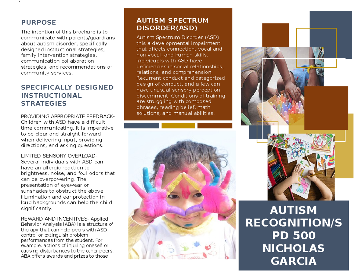 Spd 500 Intervention Strategies Digital Brochure - PURPOSE The ...