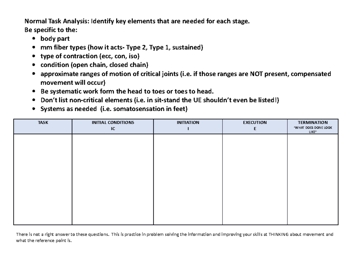 Normal 5ec7f3e177da9 - Prac mats for task analysis of supine to sit ...