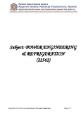 Mechanical engineering - 22566 - RSM Polytechnic - Studocu