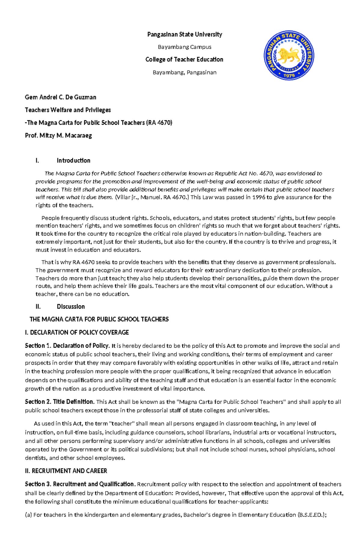 Magna-cata-for-public-school-teachers - Pangasinan State University ...