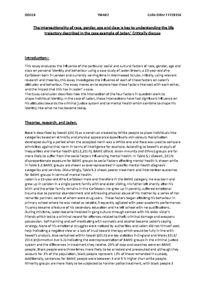 DD310 TMA 03 Plan - Help with assignment - Produce a brief (15-minute ...