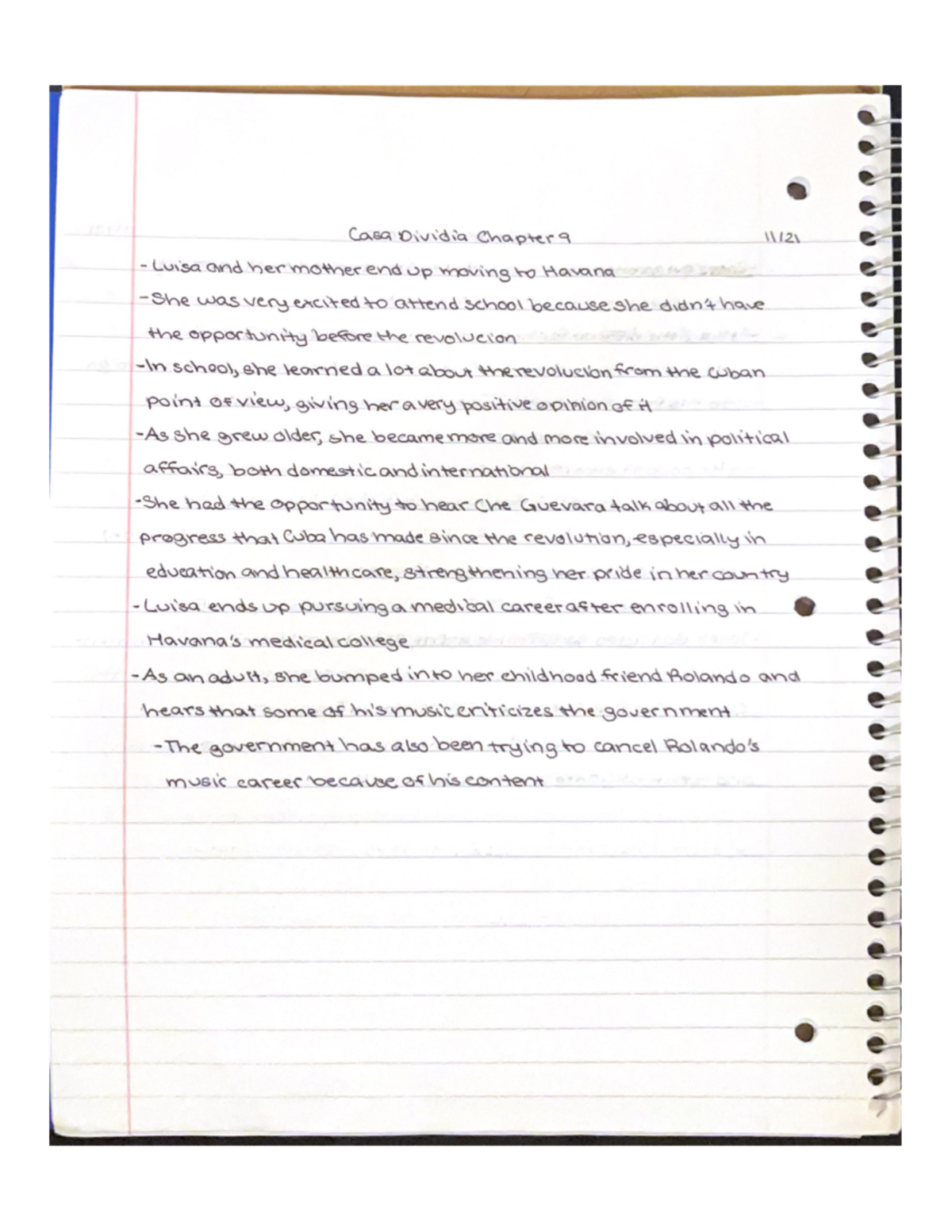 La Casa Dividia - Includes in-depth chapter summaries of Chapters 9-18 ...