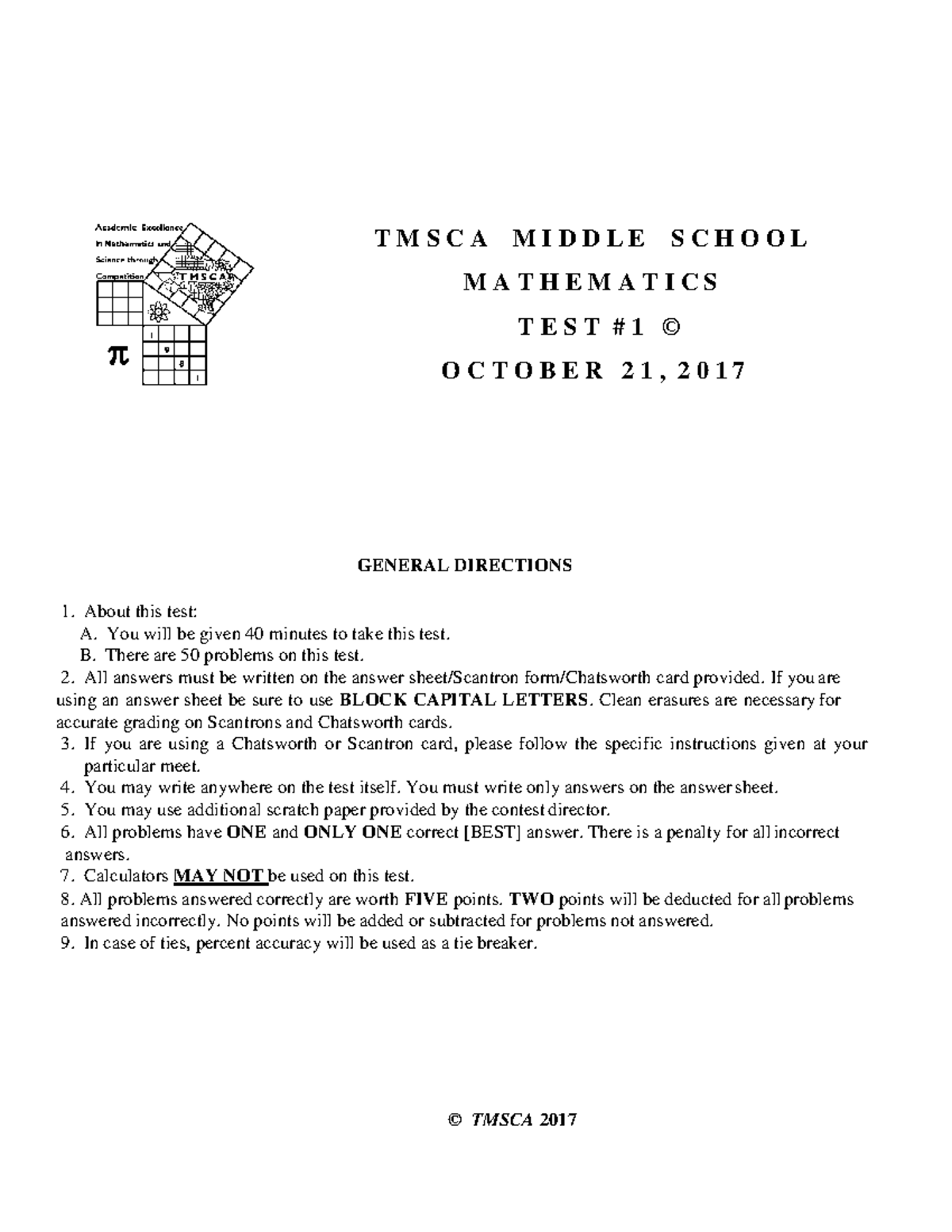 MSMA1 17-18 - Promo - TMSCA - T M S C A M I D D L E S C H O O L M A T H ...