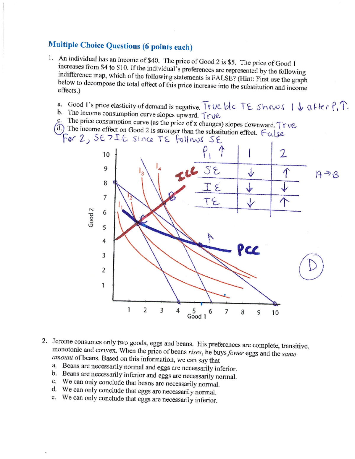 Homework 5 Answer Key Spring 2019 - ECON 410 - Studocu