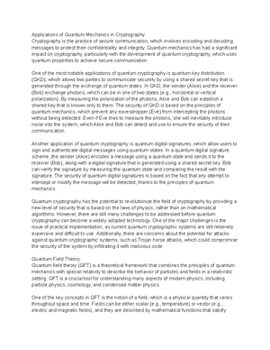 Quantum Physics 1-2 - Notes for units 1 and 2 - I. Introduction to ...