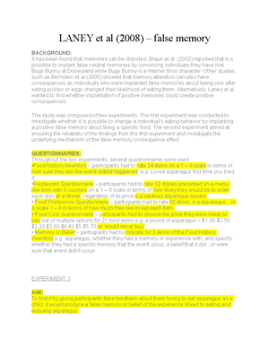 Saavedra and Silverman - SAAVEDRA and SILVERMAN (2002) AIM: To examine ...