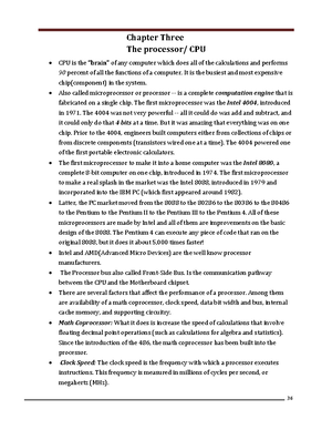 Chapter Two - Chapter Two System Cases, Power supply and Motherboard 2 ...