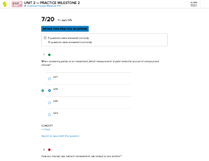 FIN 320 Jounral 2 - FIN 320 Journal - Running head: MODULE TWO JOURNAL ...