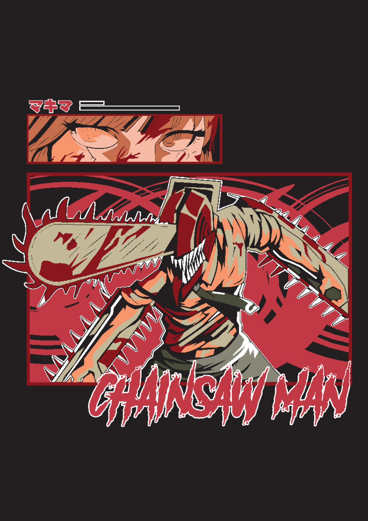 Chainsawman - Vector Chainsaw - Illustrator - Studocu