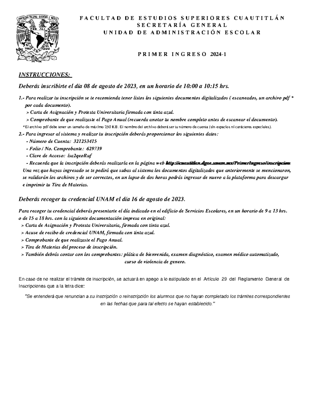 Doc - Repaso - F A C U L T A D D E E S T U D I O S S U P E R I O R E S C U A U T I T L Á N S E C ...