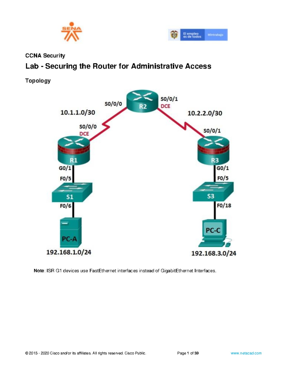 AA3.Securingthe Router - Madwin Leonardo Zapata Palacio - CCNA Security ...