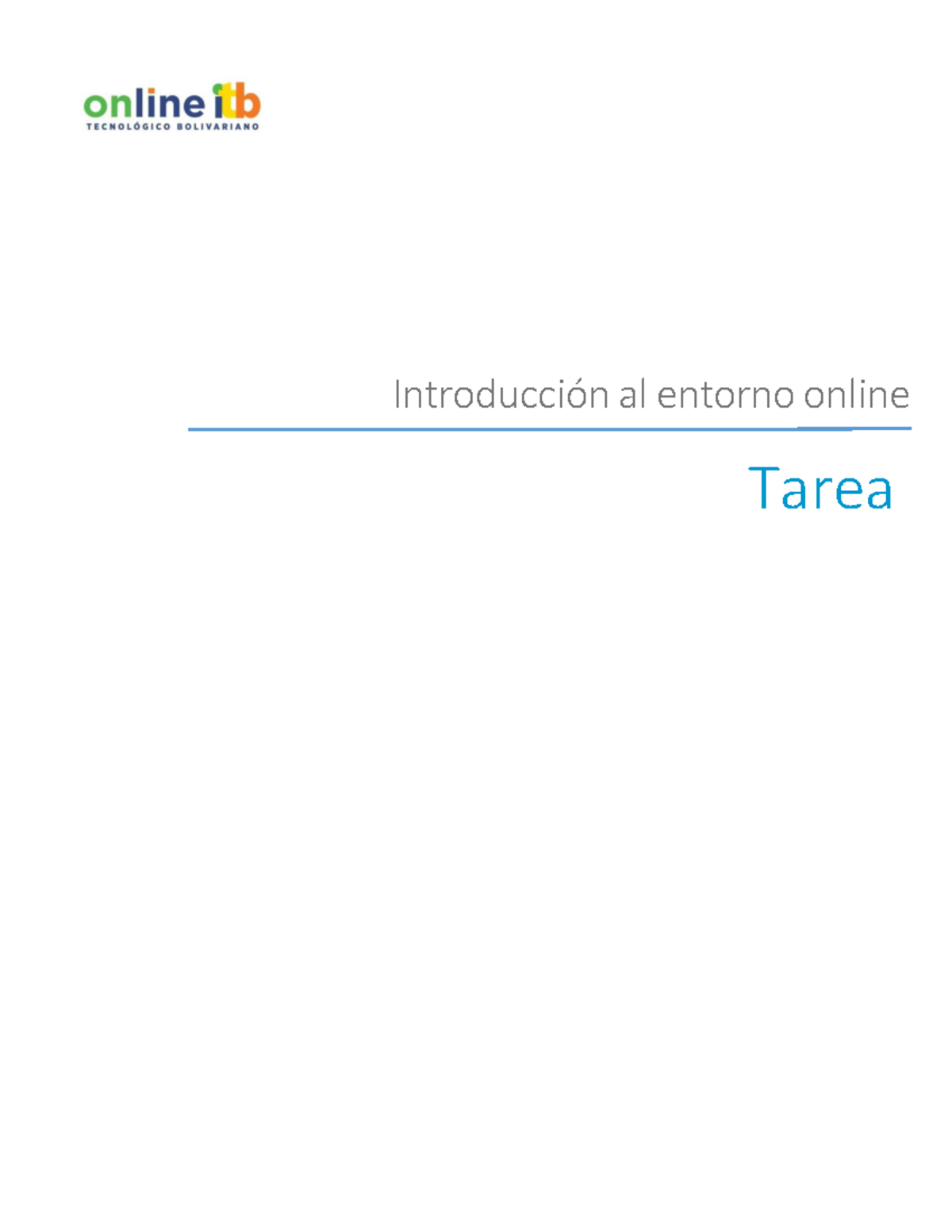 Tarea Esquemas y organizadores gráficos tarea terminada - Introducción al entorno online Tarea ...