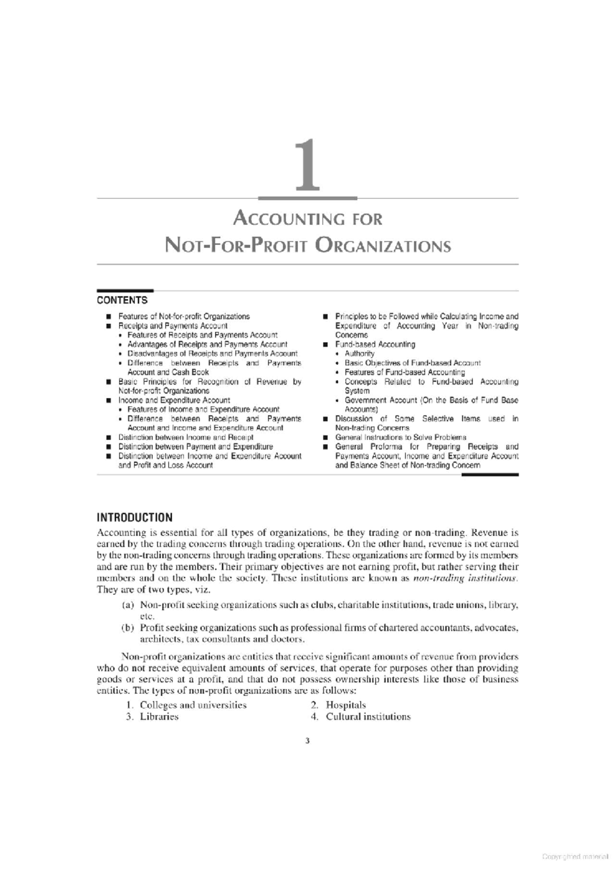 NPO - Accountancy for 12 - 1 ACCOUNTING FOR ORGANIZATIONS CONTENTS ...