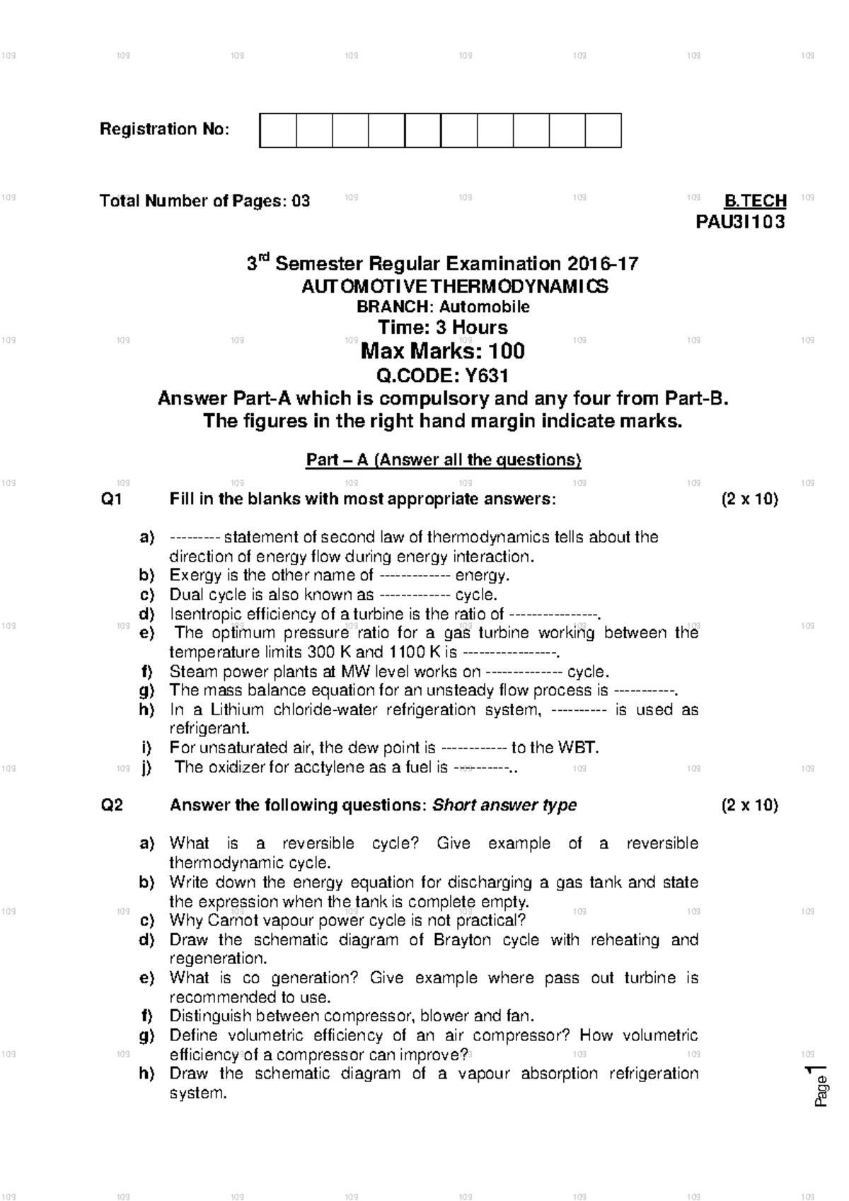 Automotive Thermodynamics - 109 109 109 109 109 109 109 109 109 109 109 109 109 109 109 109 109 ...