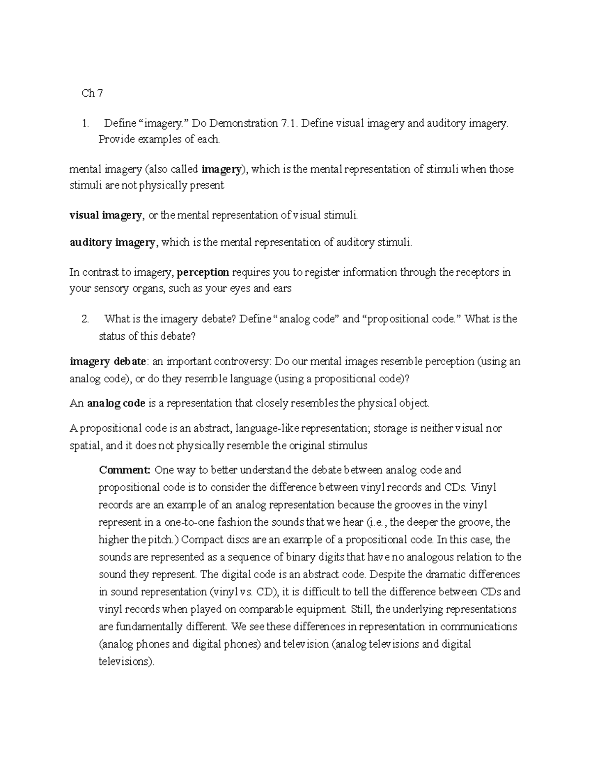 Unit 4 ch. 7&8 - These are the notes from chapter 7&8 for unit 4 of ...