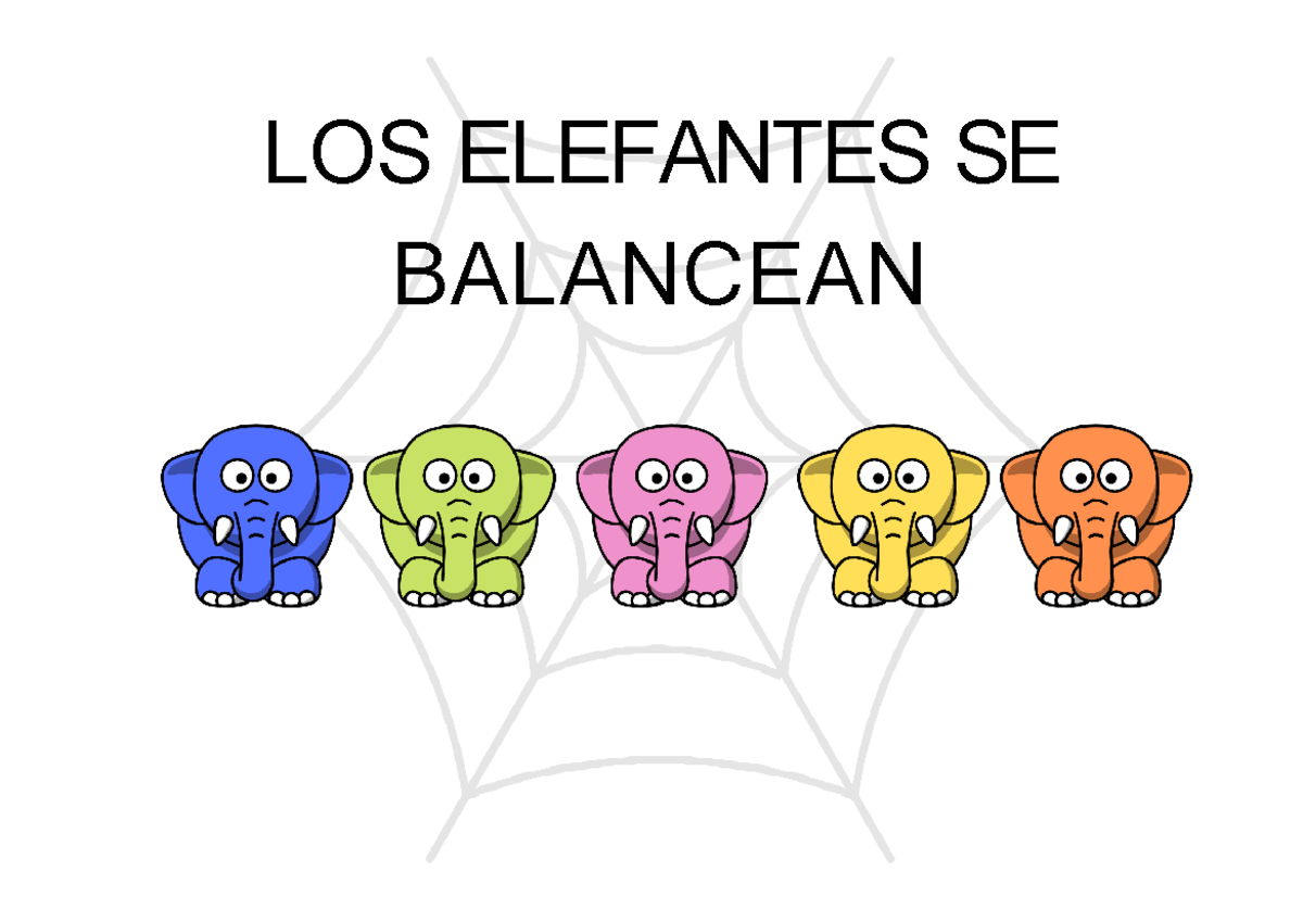 Conteo DEL 1 AL 10 Cancion DE LOS Elefantes - LOS ELEFANTES SE ...