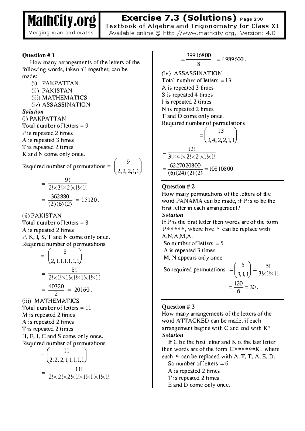 Ex 7 3 FSC part1 ver4 - hope this file helpful to solve questiono ...