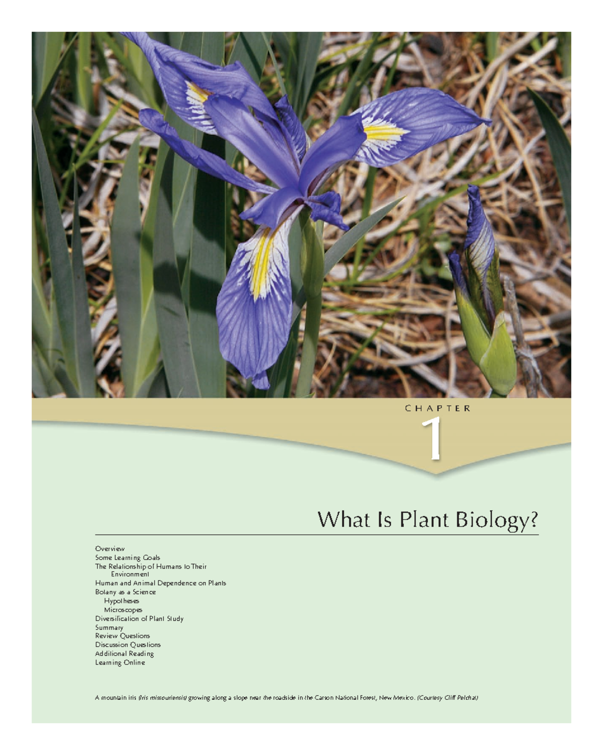 Chapter-1 - Chapter 1 Biology 1 - C H A P T E R Overview Some Learning ...