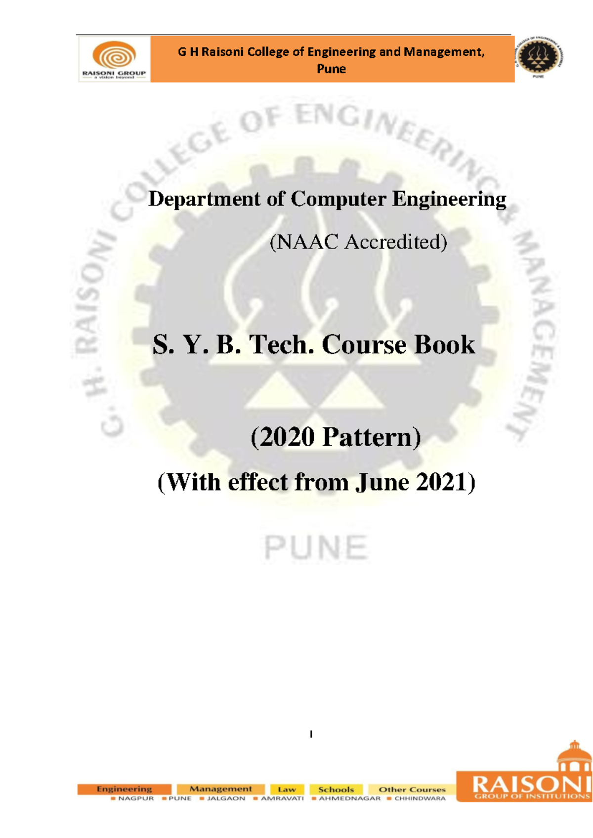 SY BTech 2020 Pattern course book-final 11 - Department of Computer Engineering (NAAC Accredited ...