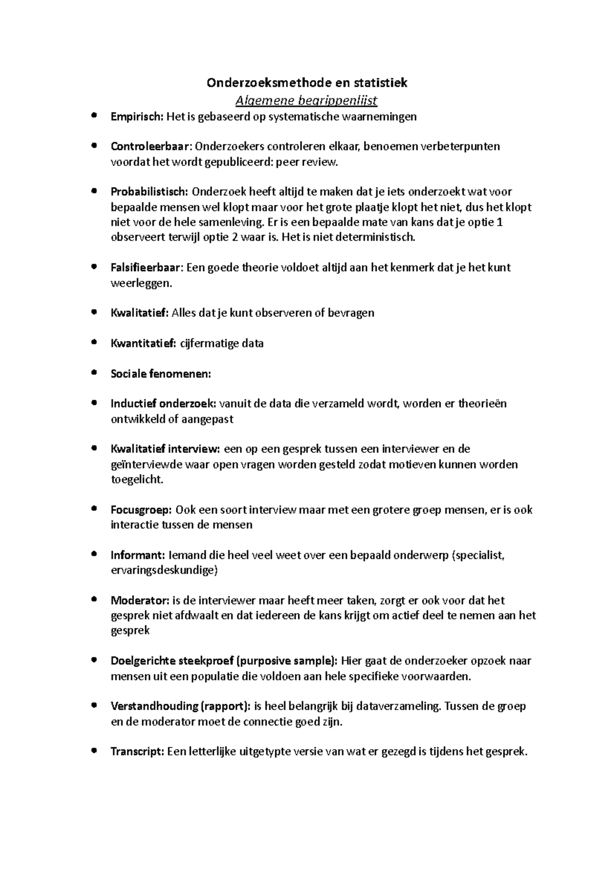 Onderzoeksmethode en statistiek KOM - Onderzoeksmethode en statistiek ...
