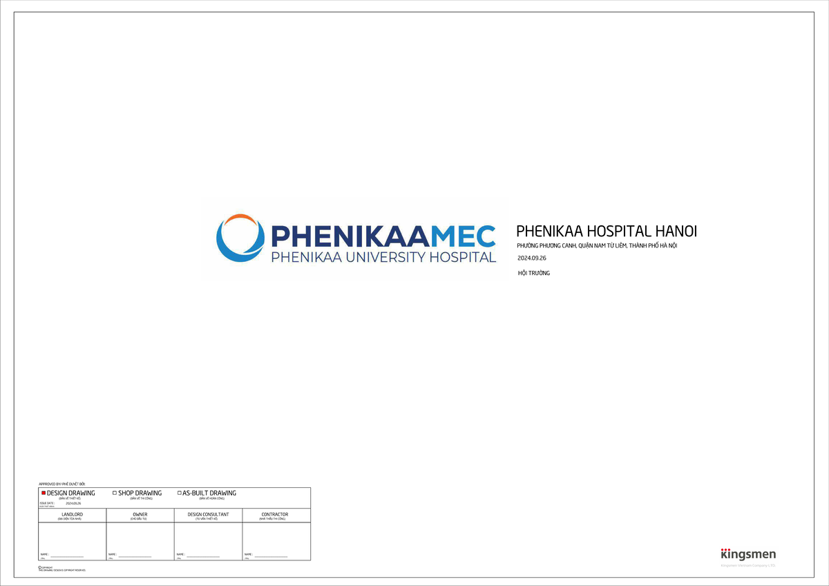 Phenikaa Block A 8F HOI Truong 2024 - APPROVED BY/ PHÊ DUYỆT BỞI: ####### NAME : ####### - Studocu
