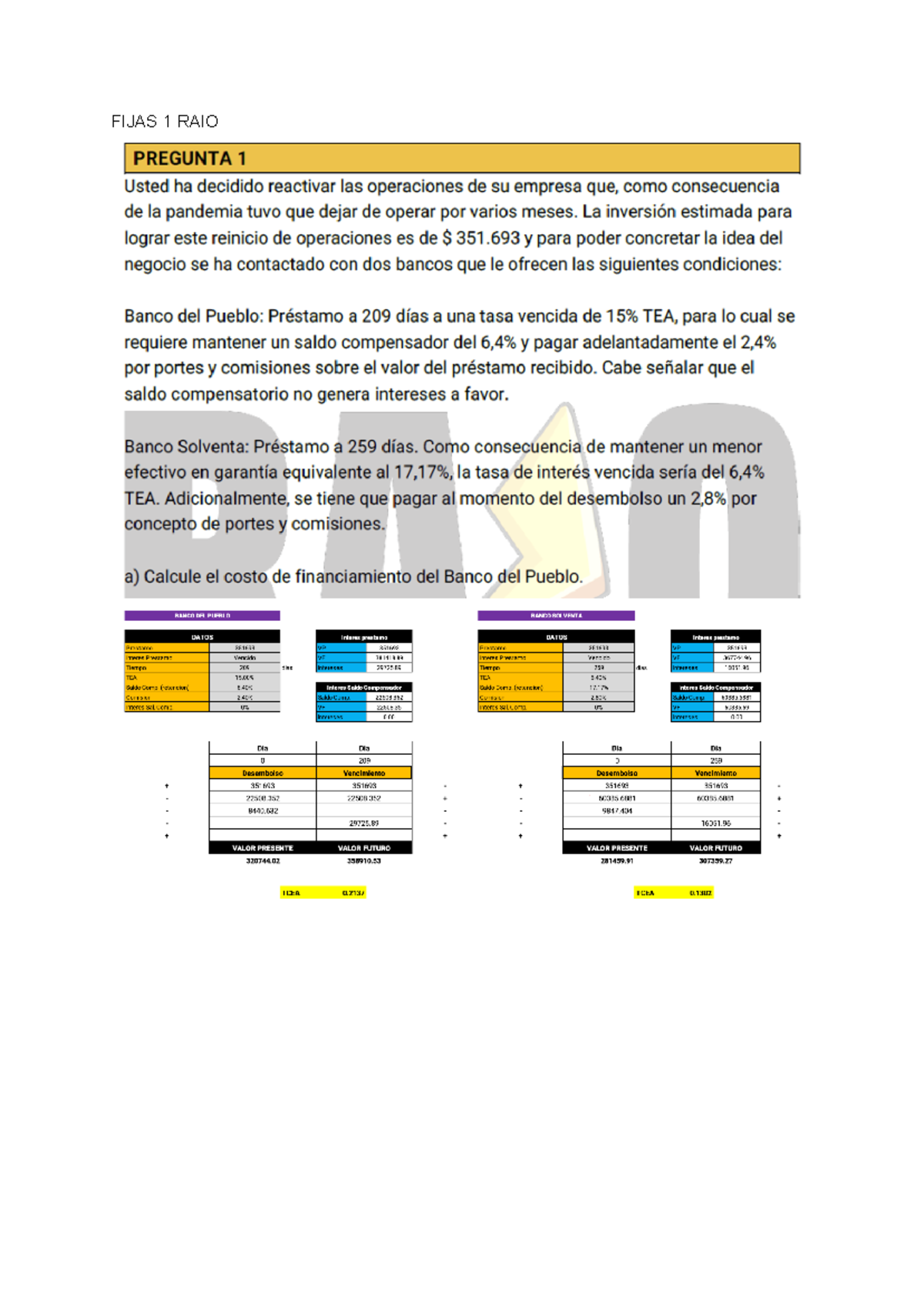 Fijas Ficorpo examen final - Finanzas corporativas - FIJAS 1 RAIO FIJAS 2 RAIO FIJAS 4 RAIO ...
