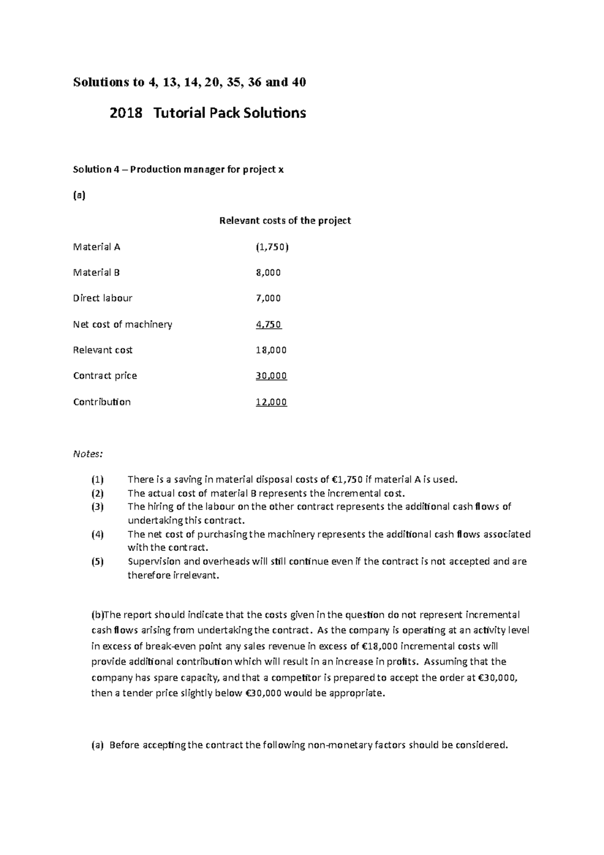 Solutions tutorial work 4, 13, 14, 20, 35, 36, 40 2018 - Solutions to 4 ...