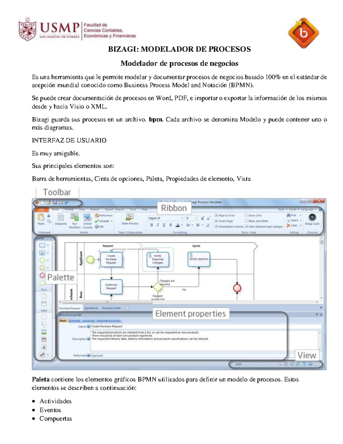 Bizagi Modelador de negocios examen parcial - BIZAGI: MODELADOR DE ...