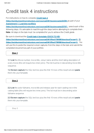 Tutorial 03 - INF100 25 Tutorial 3 1 Tutorial 3 – Discussion Questions for Week 3 Parameters a ...