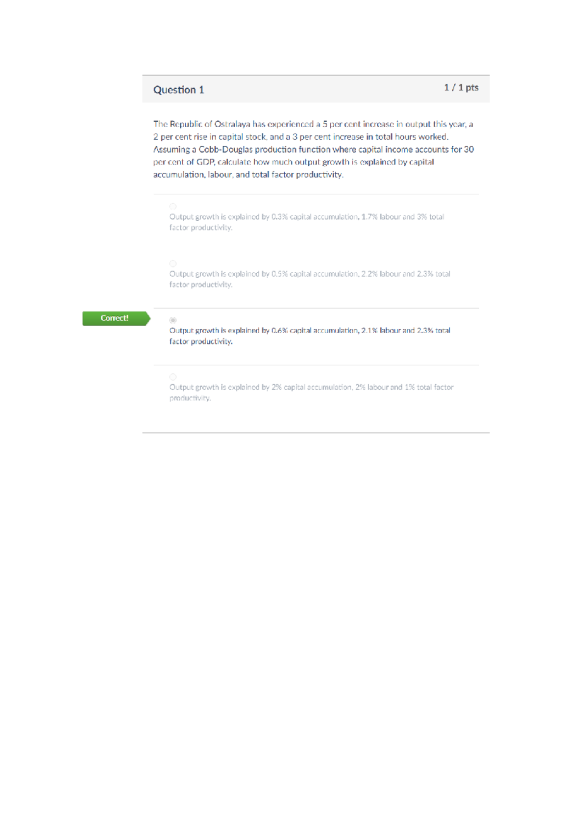 Test 2 practice questions - ECON10003 - Studocu