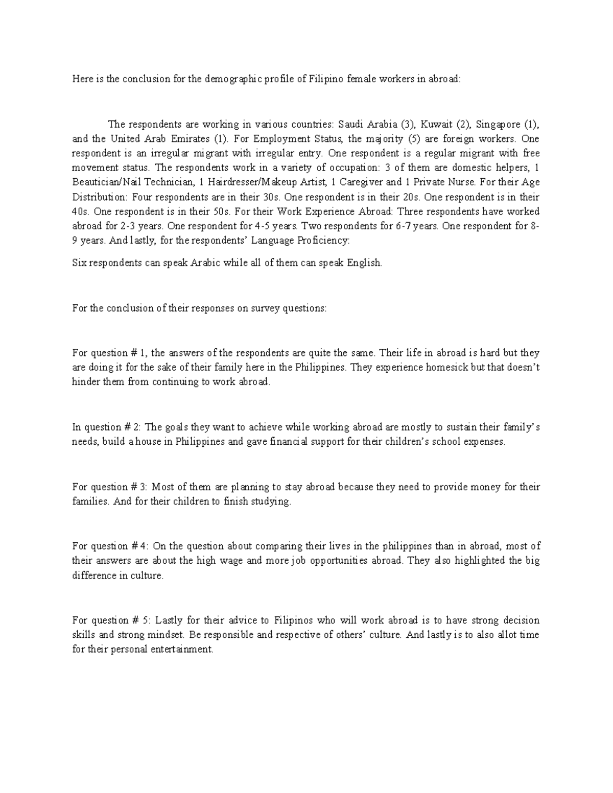 Research-conclusion - Transes - Here is the conclusion for the ...