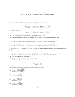 Practice Quiz 4X - Brian Shotwell, Department of Physics University of ...