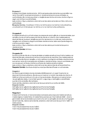 Atividade 2 - Laboratório DE Software E Projetos - Curso GRA1564 LABORATORIO DE SOFTWARE E ...