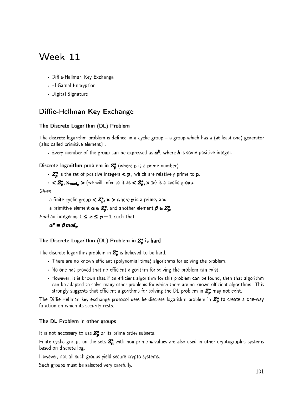 Lecture Notes Week 11 - CSE3NSW - Studocu