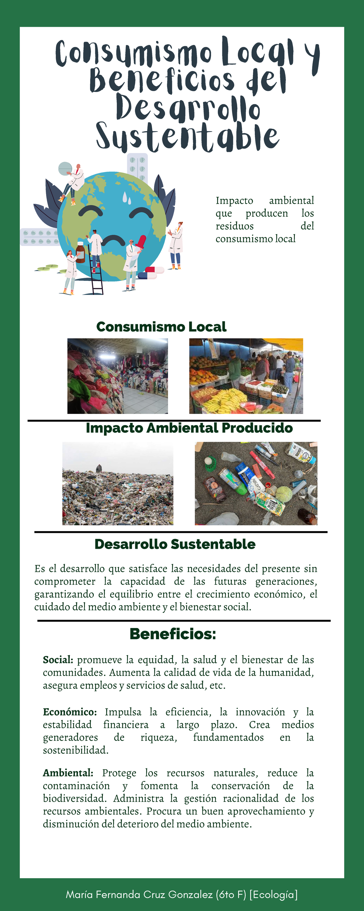 Infographic - nsjsjsjs - Consumismo Local y Beneficios del Desarrollo ...