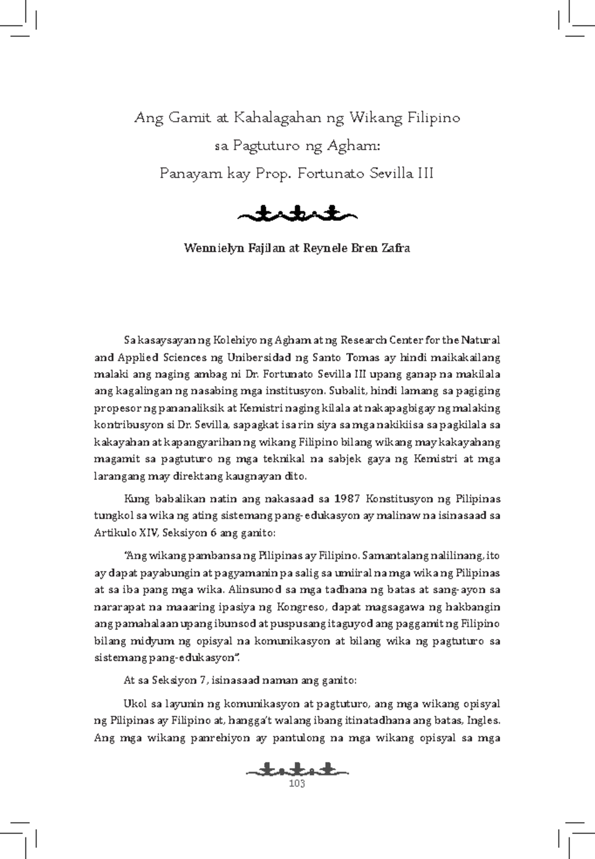 Hasaan-Journal-Tomo-II-2015-116-123-2-8 - Ang Gamit at Kahalagahan ng ...