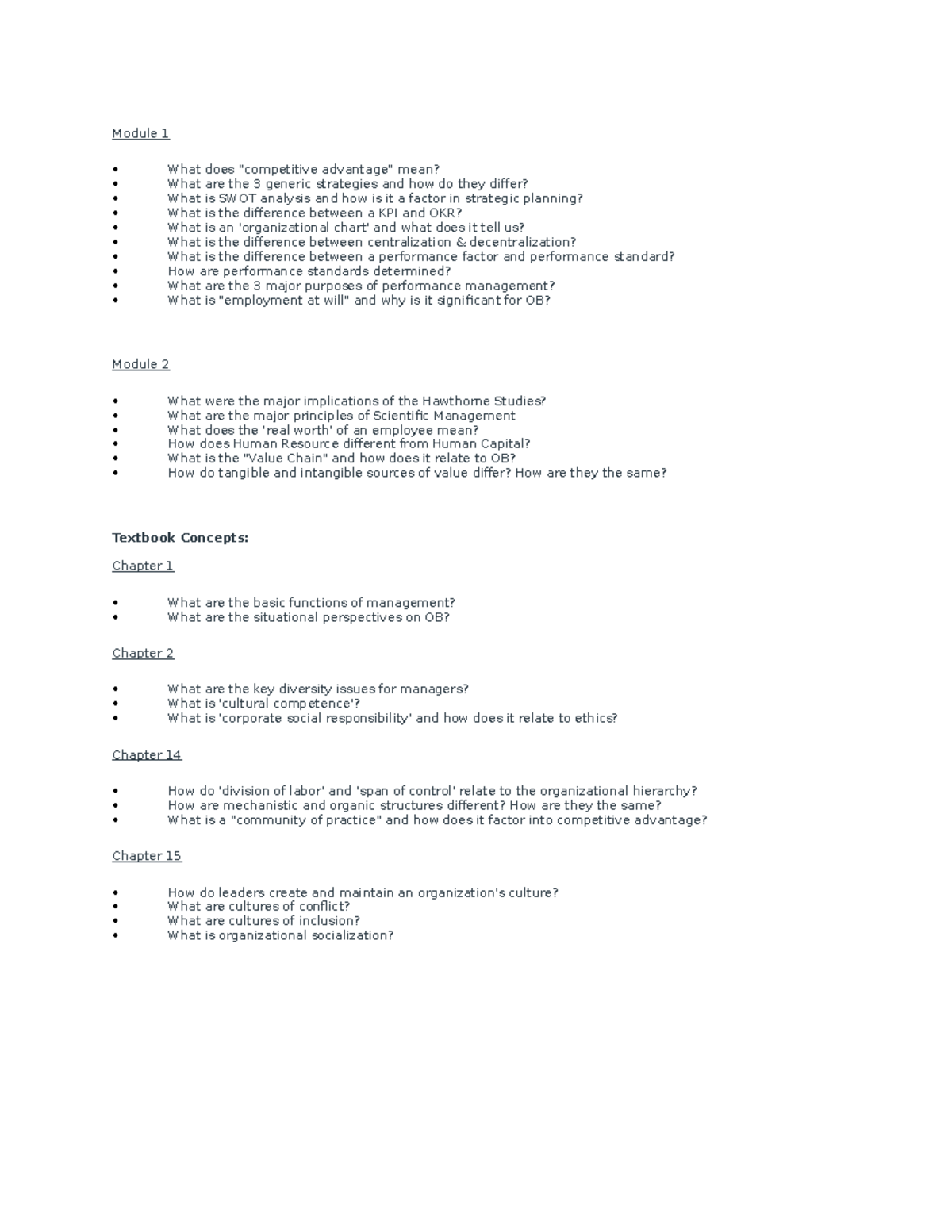 MG 331 Mid Term - The midterm study guide - Module 1 What does ...