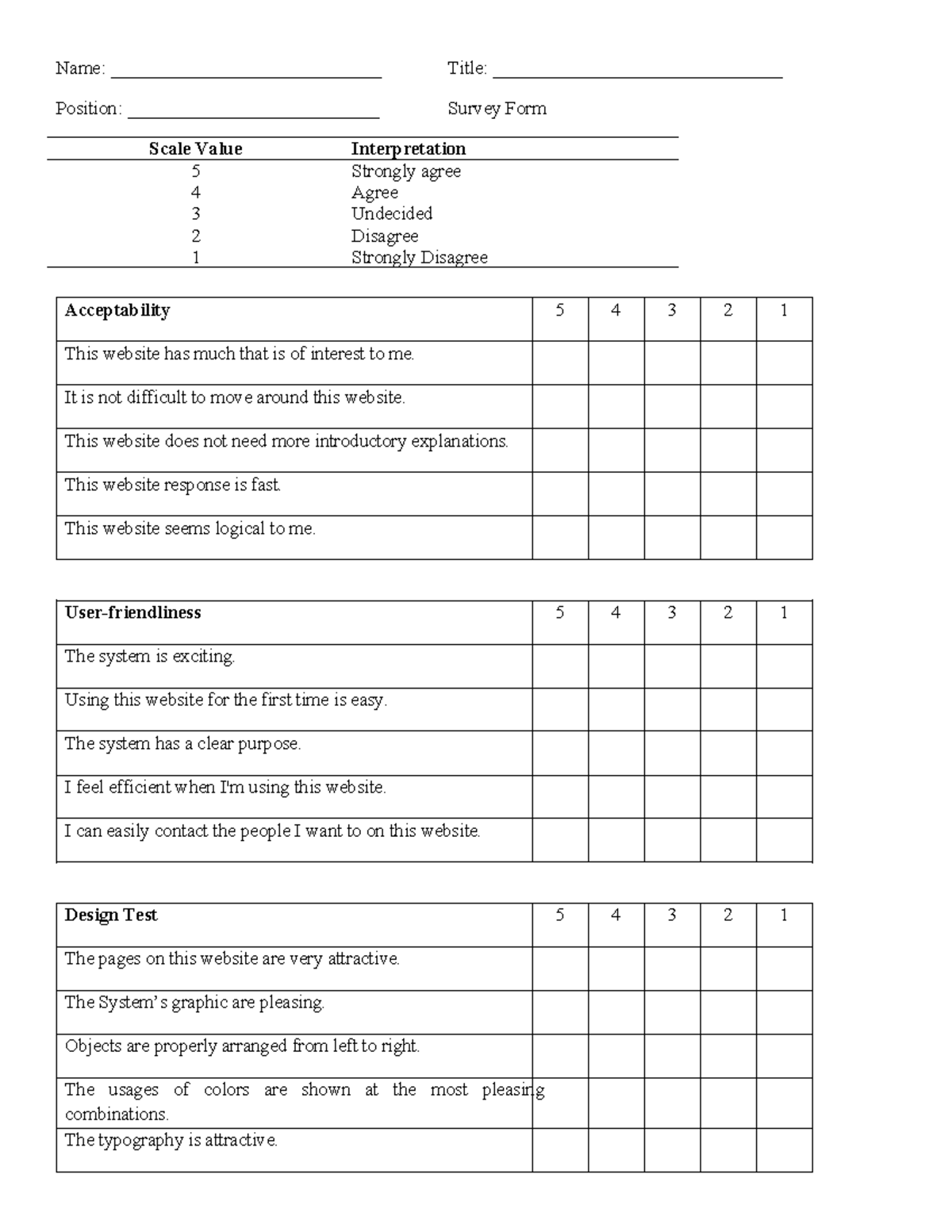 Sample-Survey - Summary Bachelor of Science in Information Technology ...
