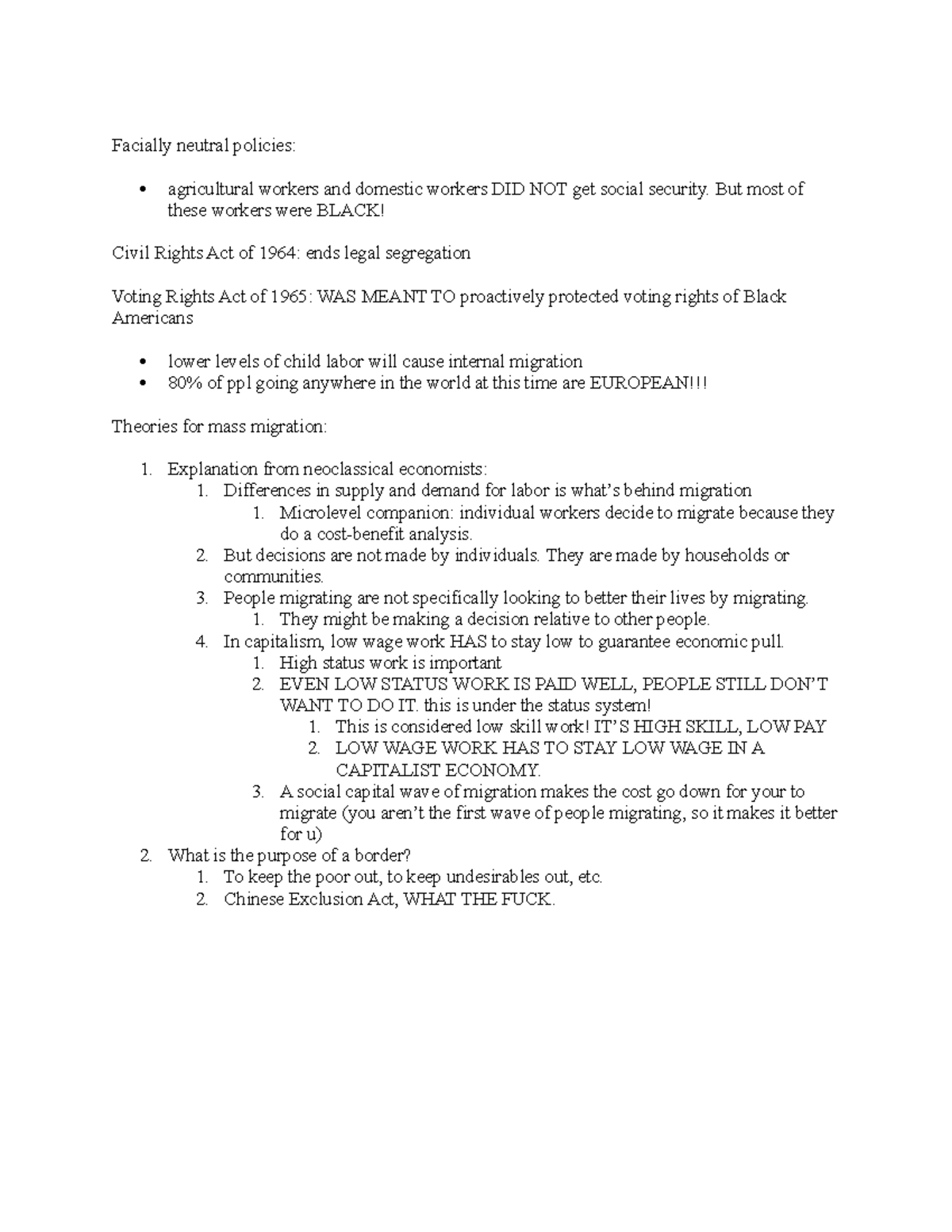 5. PSC 307 - Professor Elizabeth Cohen - Facially neutral policies ...
